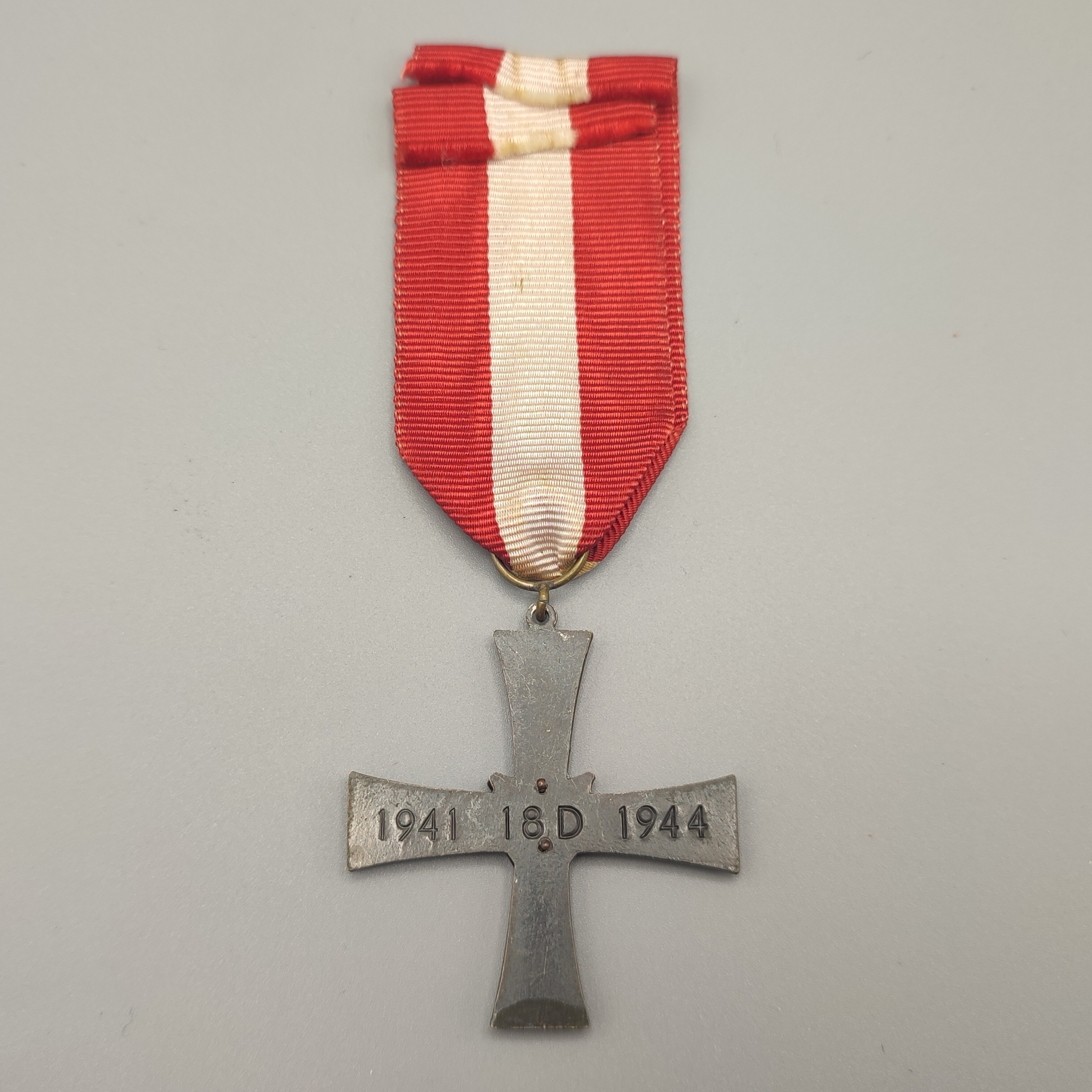FINNISH CROSS OF THE 18TH DIVISION – Peter Mustonen